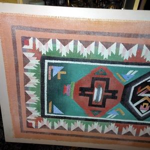 R. Atkins | Accents | R Atkins Original Oil Native South Western Text ...